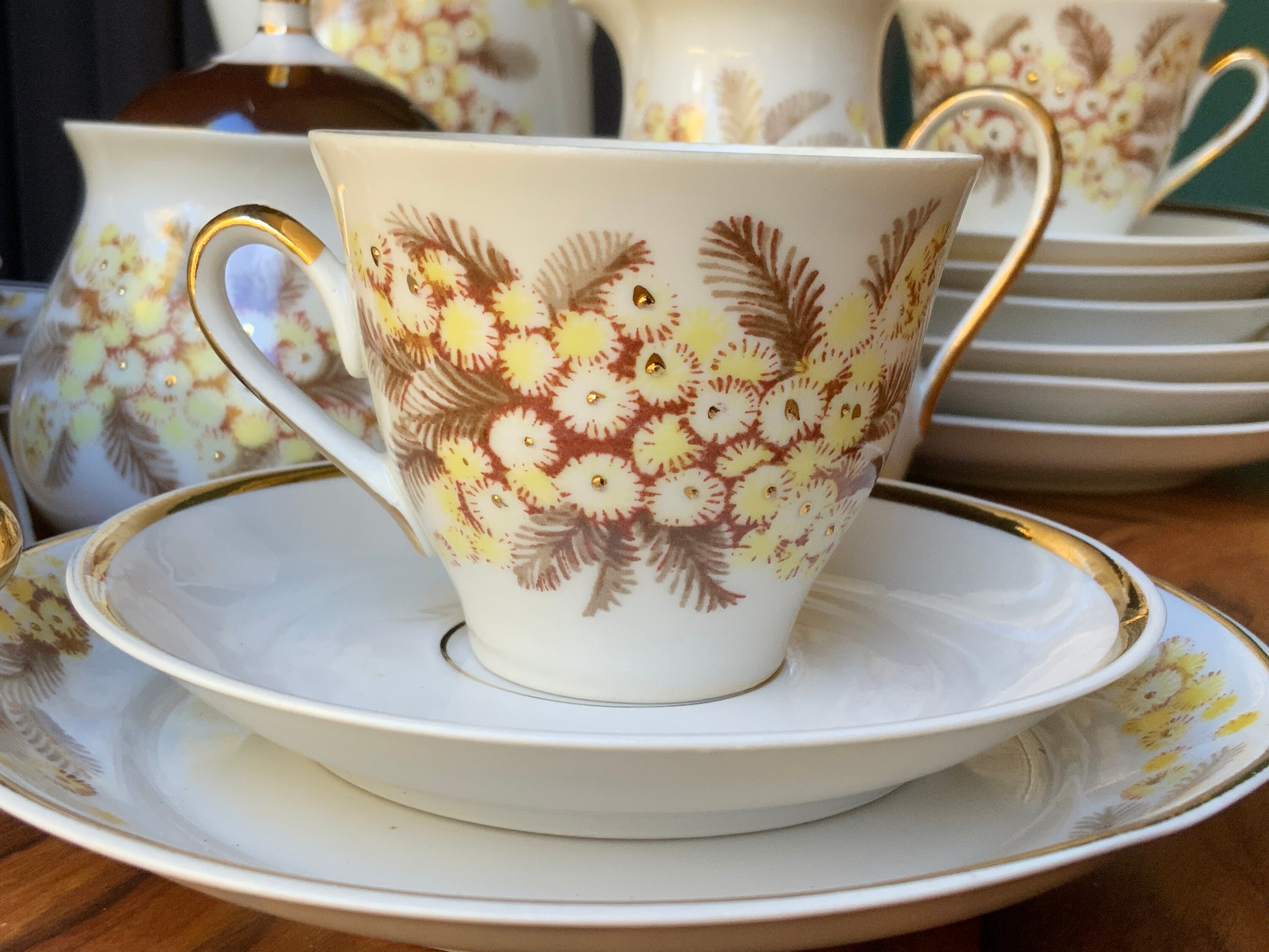 Vintage RPF Riga Porcelain Factory RPR Very Thin China - Etsy