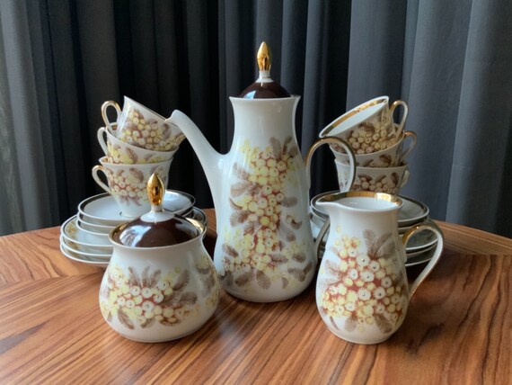 Vintage RPF Riga Porcelain Factory RPR Very Thin China | Etsy