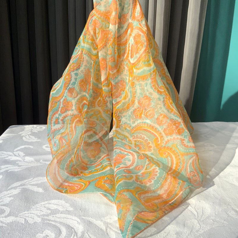Nylon Thread Scarf - Etsy