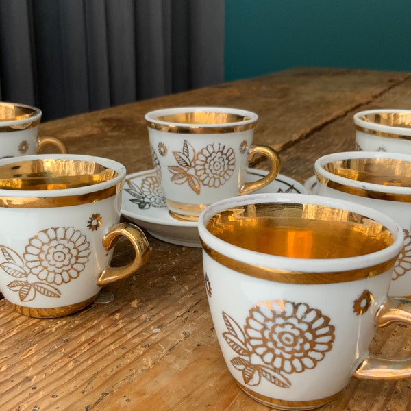 Gold Plated Tea Set - Etsy