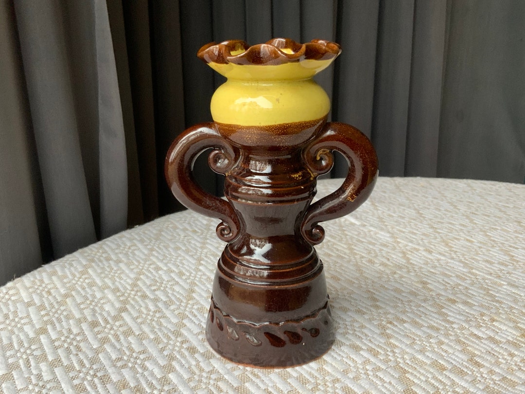 Candlestick - Vase Latvian Vintage, Ceramic Vase, Vintage Home ...