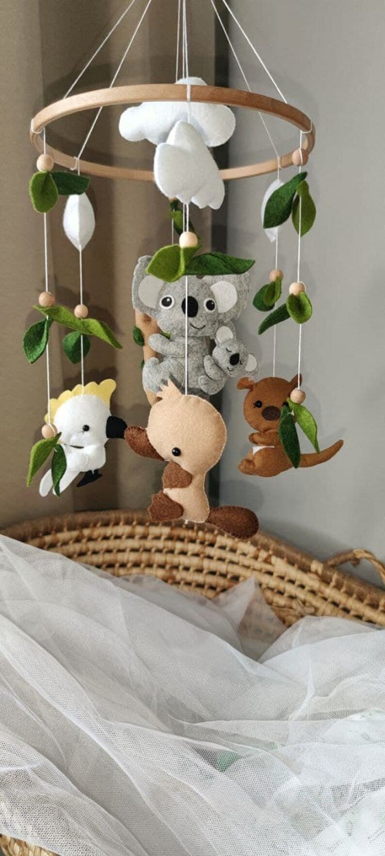 Australian Baby Mobile Australian Animals Baby Mobile Koala - Etsy