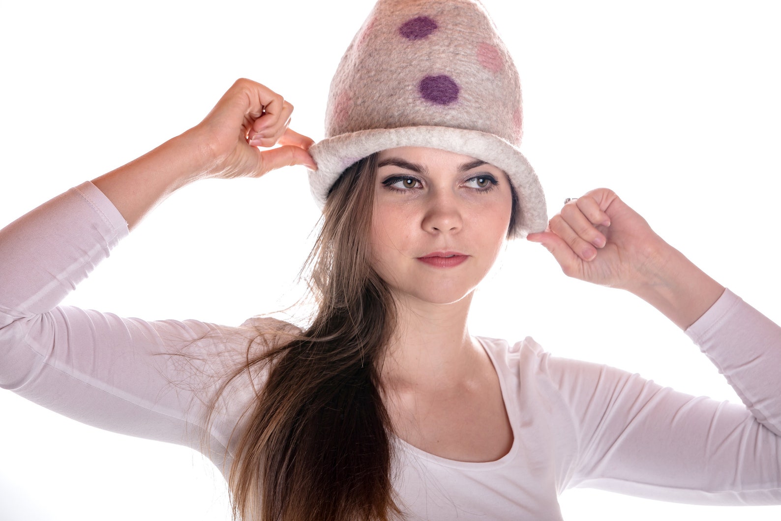 Sauna Hat, Merino Wool Hat, Banya Cap Felt Hat, Funny SPA Sauna Hat ...