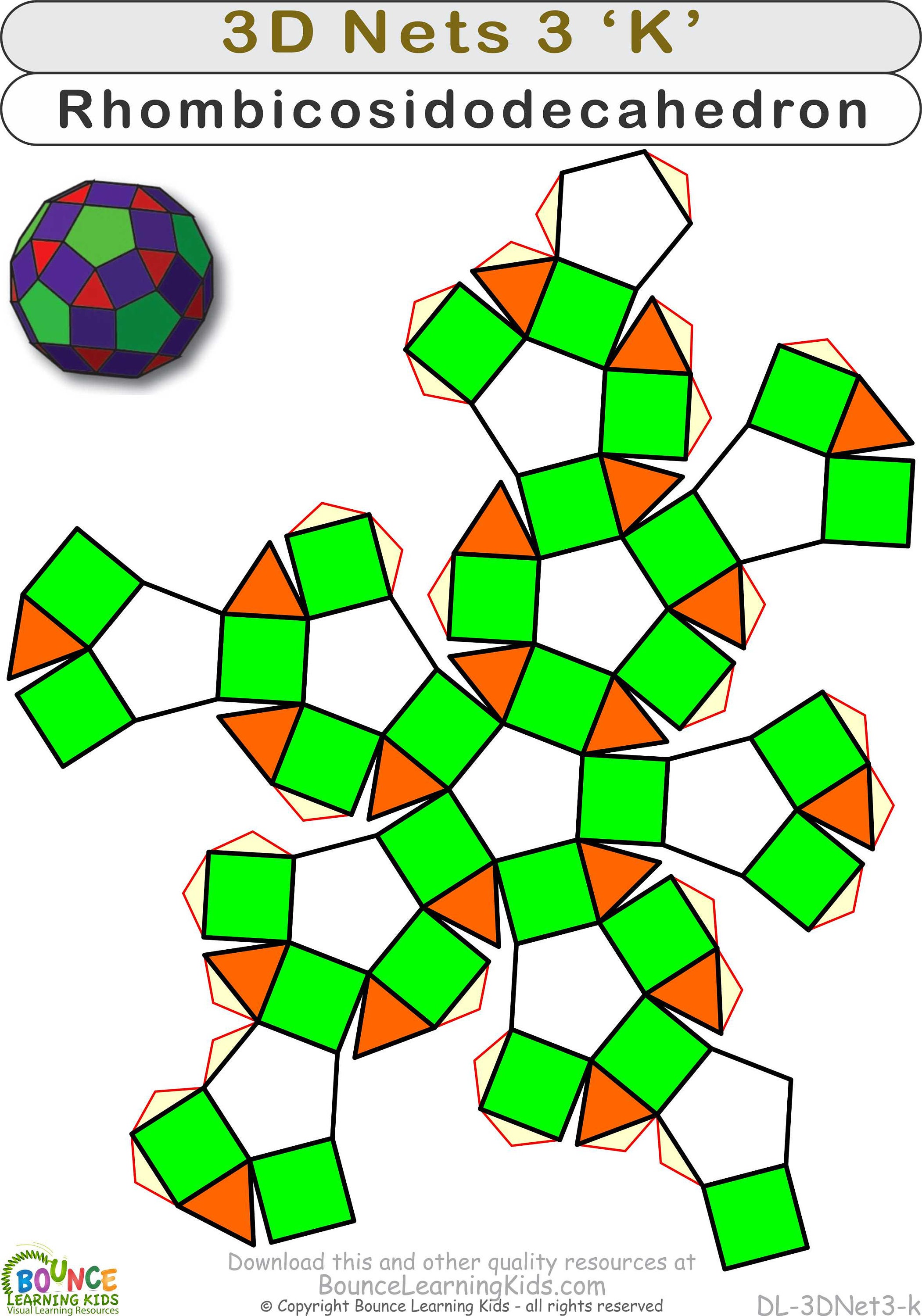 3D Shapes 3 - Paper Folding Geometric Shapes - Etsy