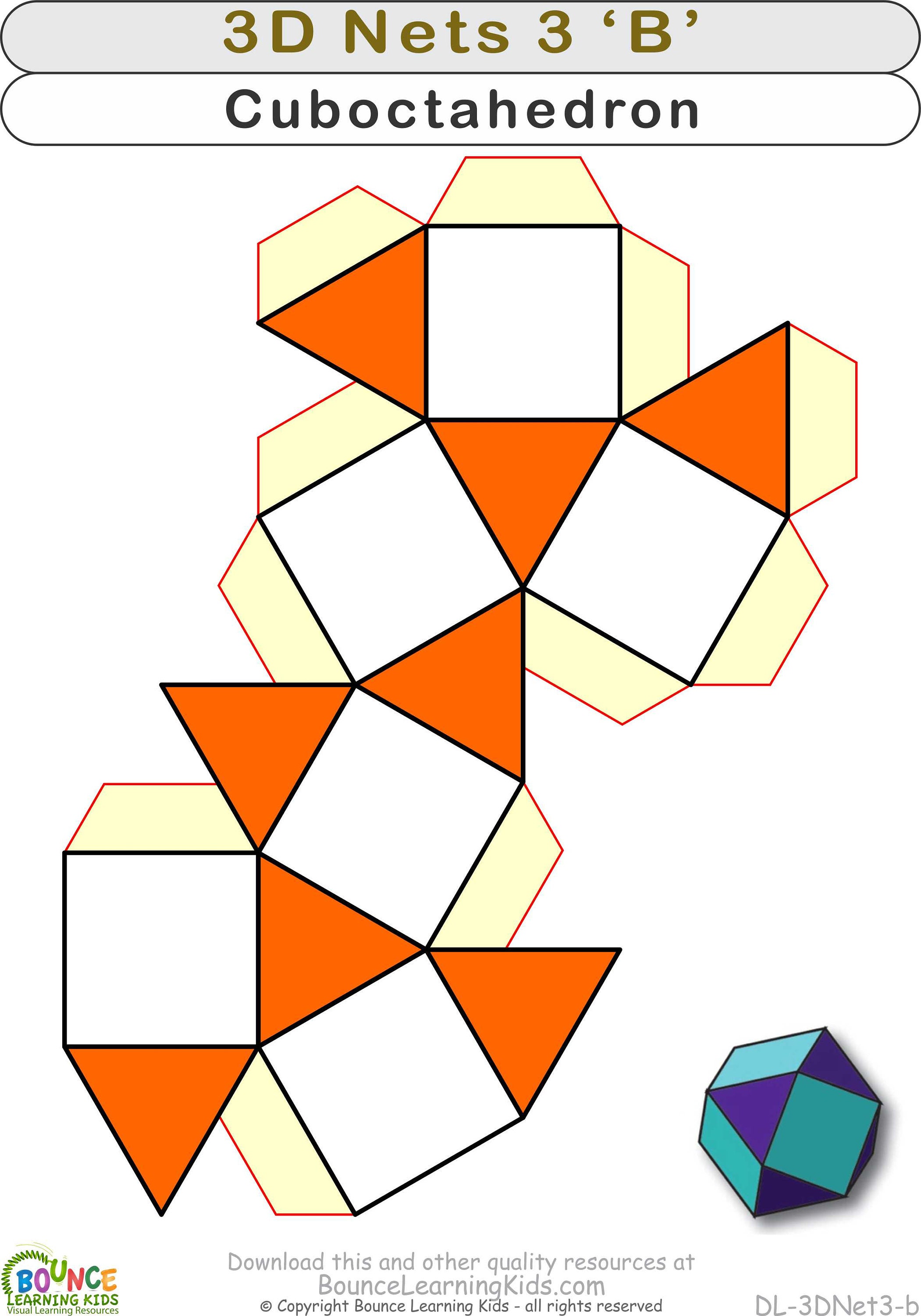 3D Shapes 3 - Paper Folding Geometric Shapes - Etsy