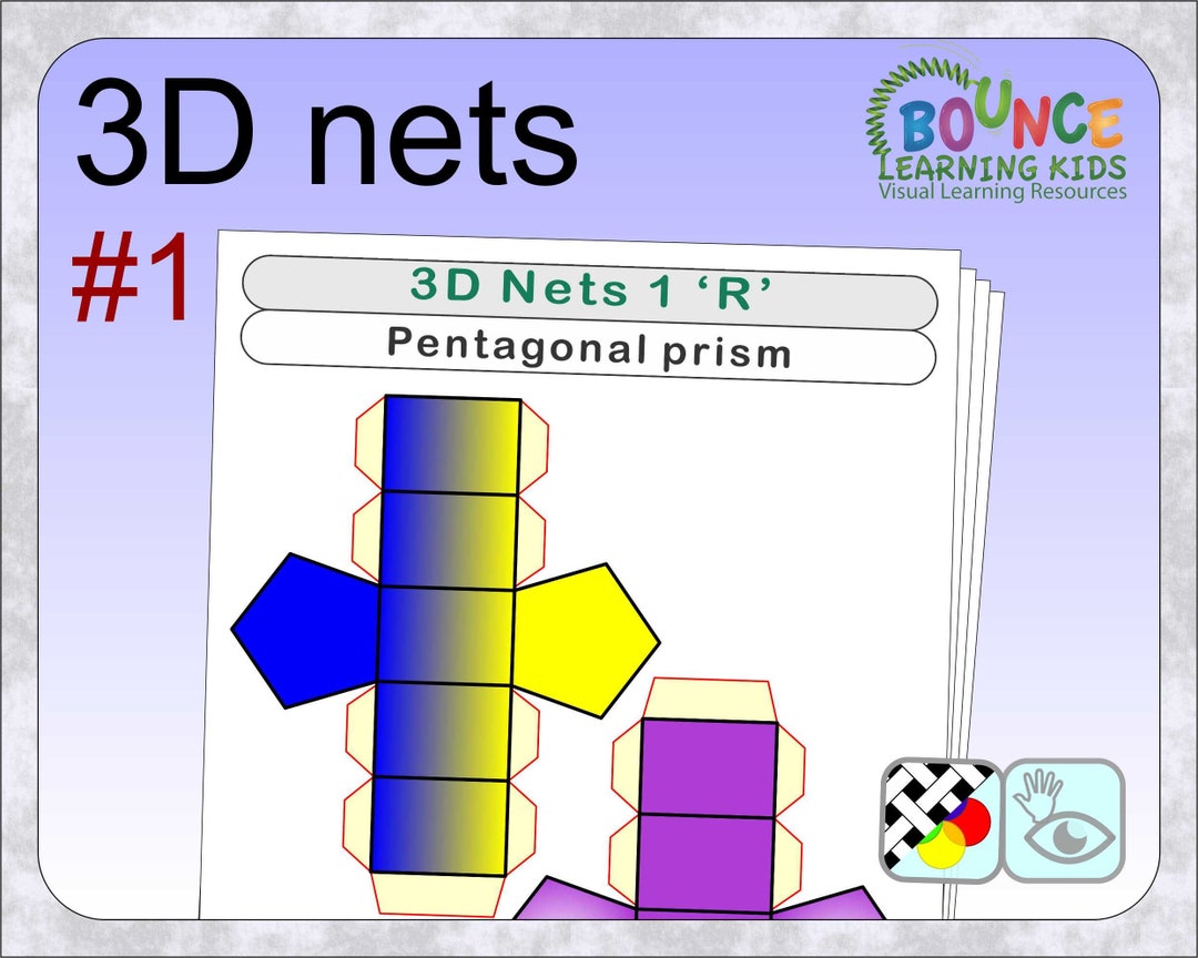 3D Shapes 1 - Paper Folding Geometric Shapes - Etsy