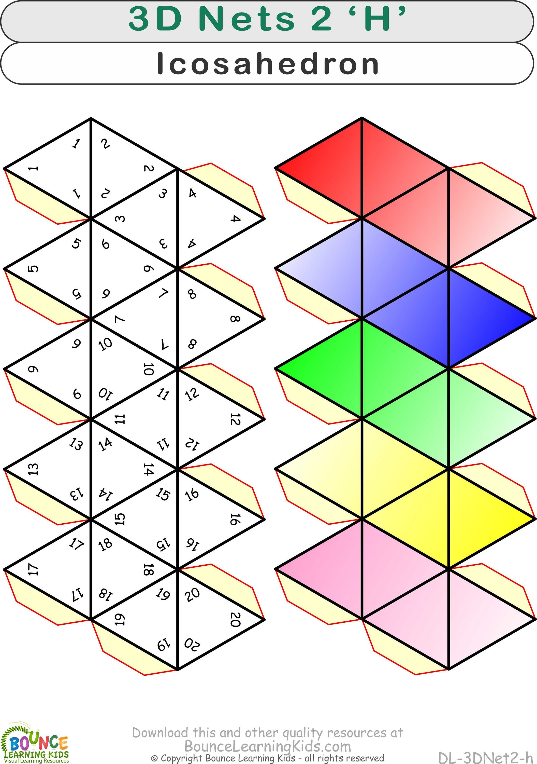 3D Shapes 2 - Paper Folding Geometric Shapes - Etsy