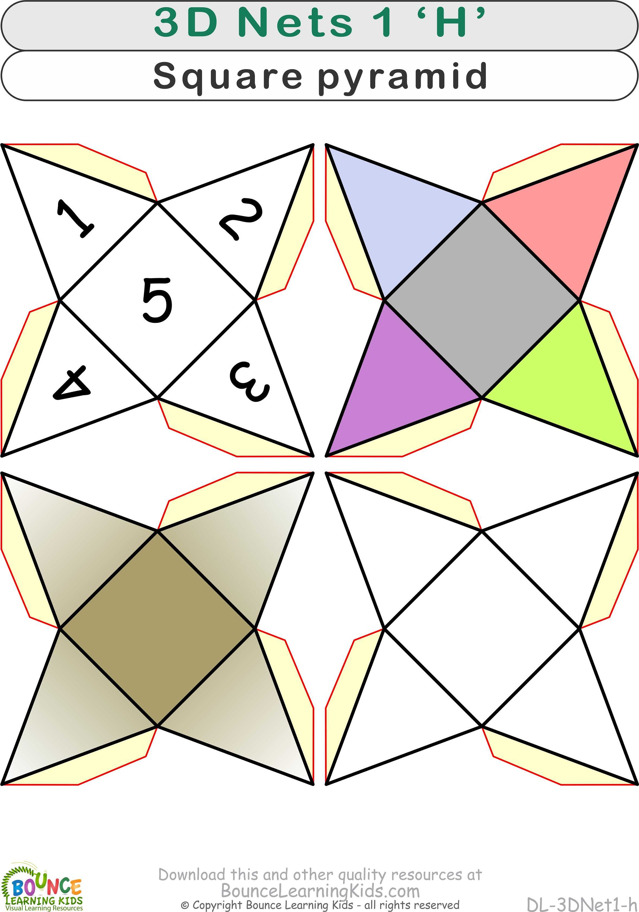 3D Shapes 1 - Paper Folding Geometric Shapes - Etsy