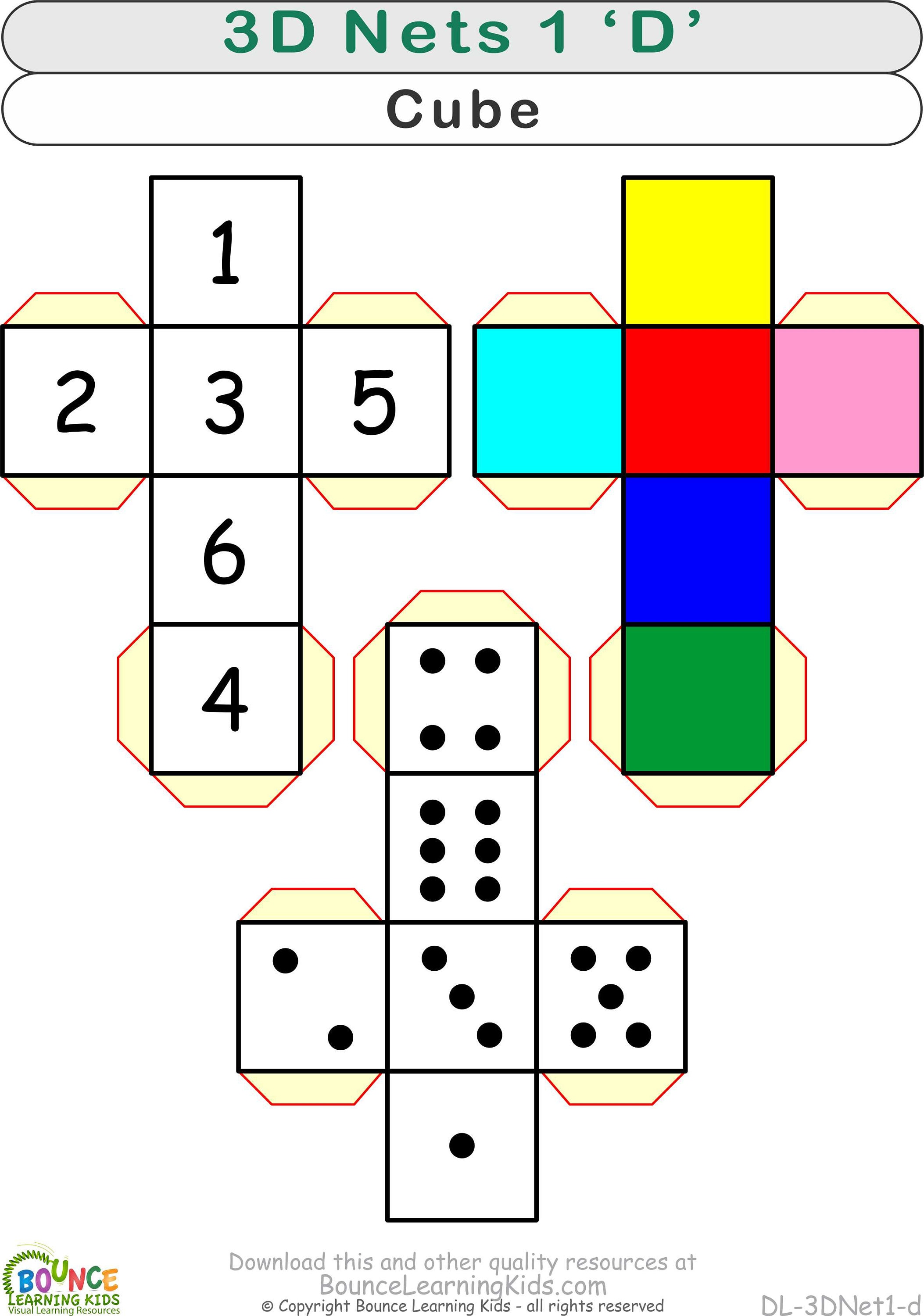 3D Shapes 1 - Paper Folding Geometric Shapes - Etsy