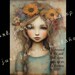 Digital Whimsy Art. Whimsy Girl Prints, humble and Kind. Junk Journal ...