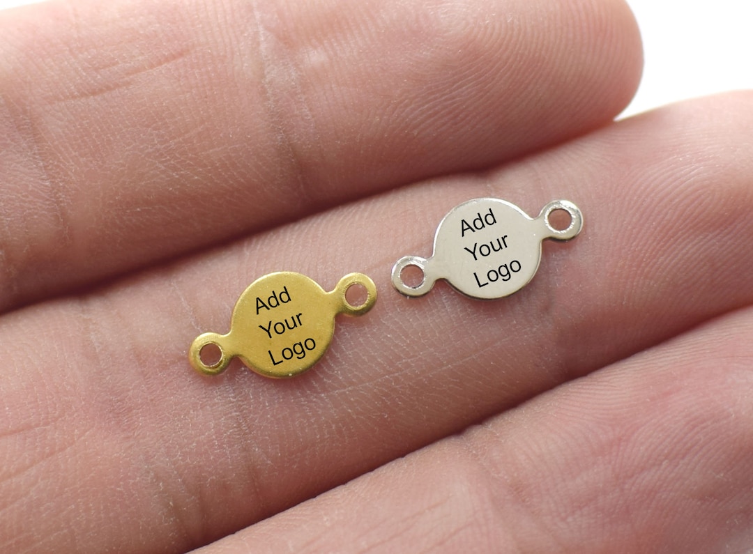Custom Jewelry Logo Charms -personalized Logo Charms -jewelry Tag ...