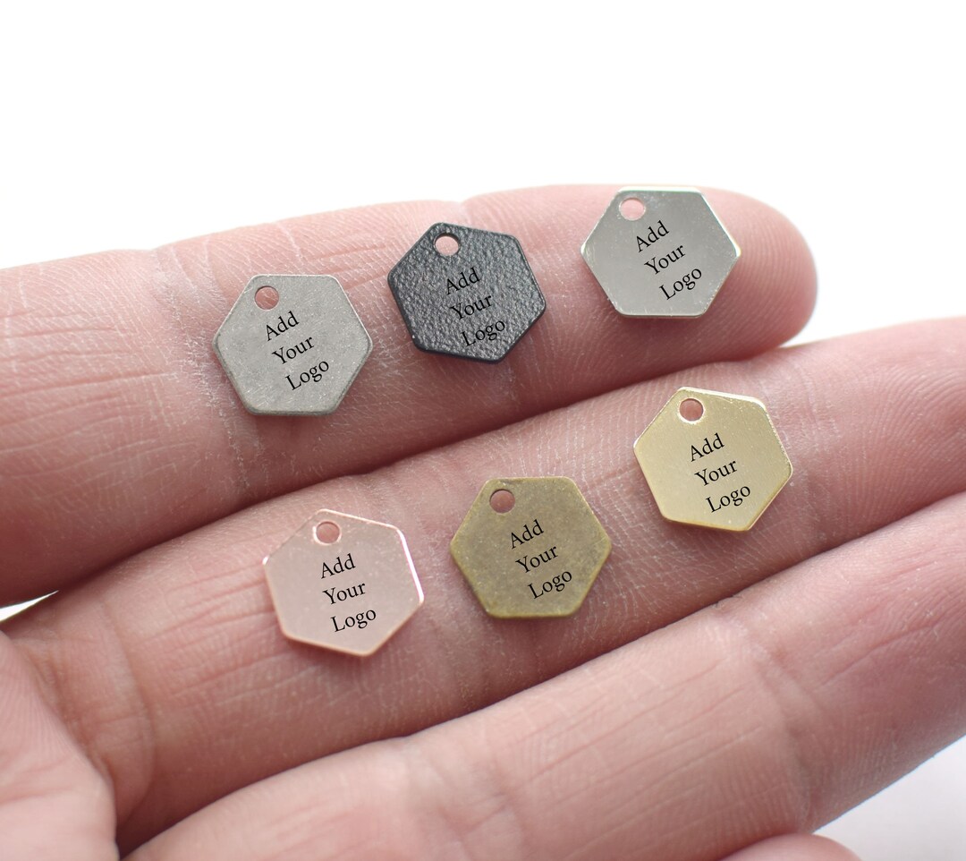 Custom Jewelry Logo Charms -personalized Logo Charms -jewelry Tag ...