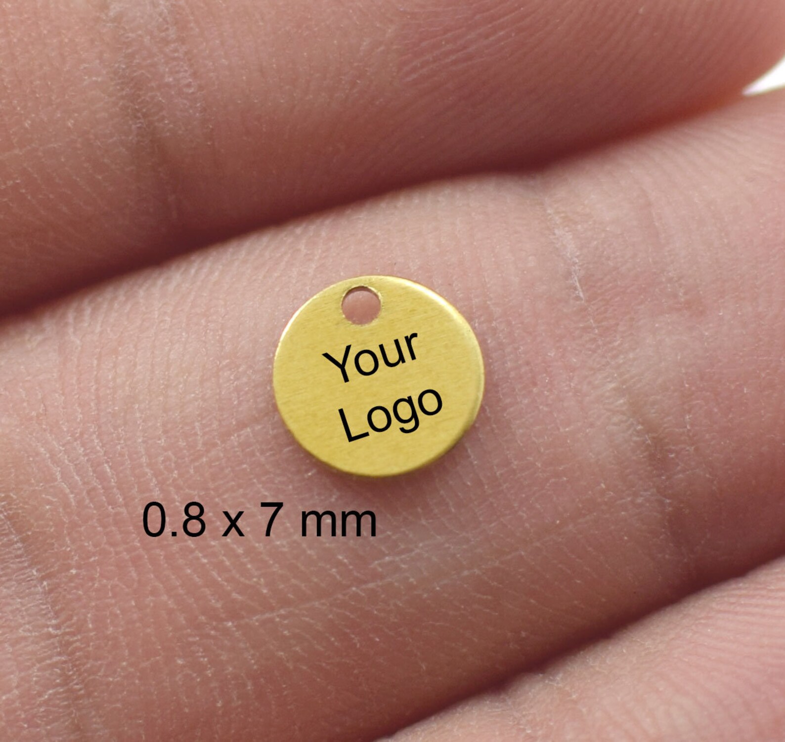 Custom Jewelry Logo Charms Personalized Logo Charms Jewelry | Etsy