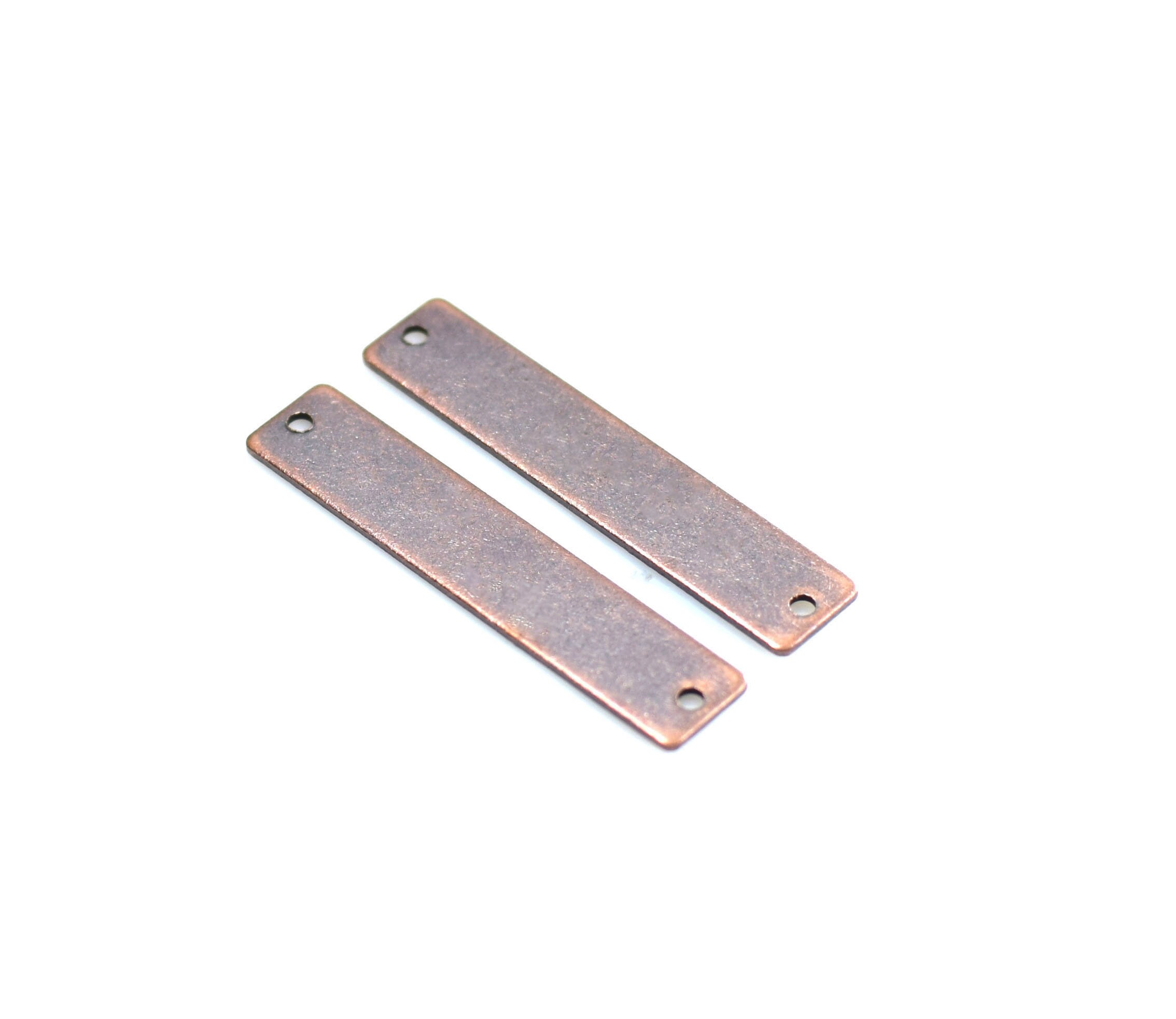 0.8 x 8 x 40 mm Antique Copper Rectangle Shape Charms 2 | Etsy