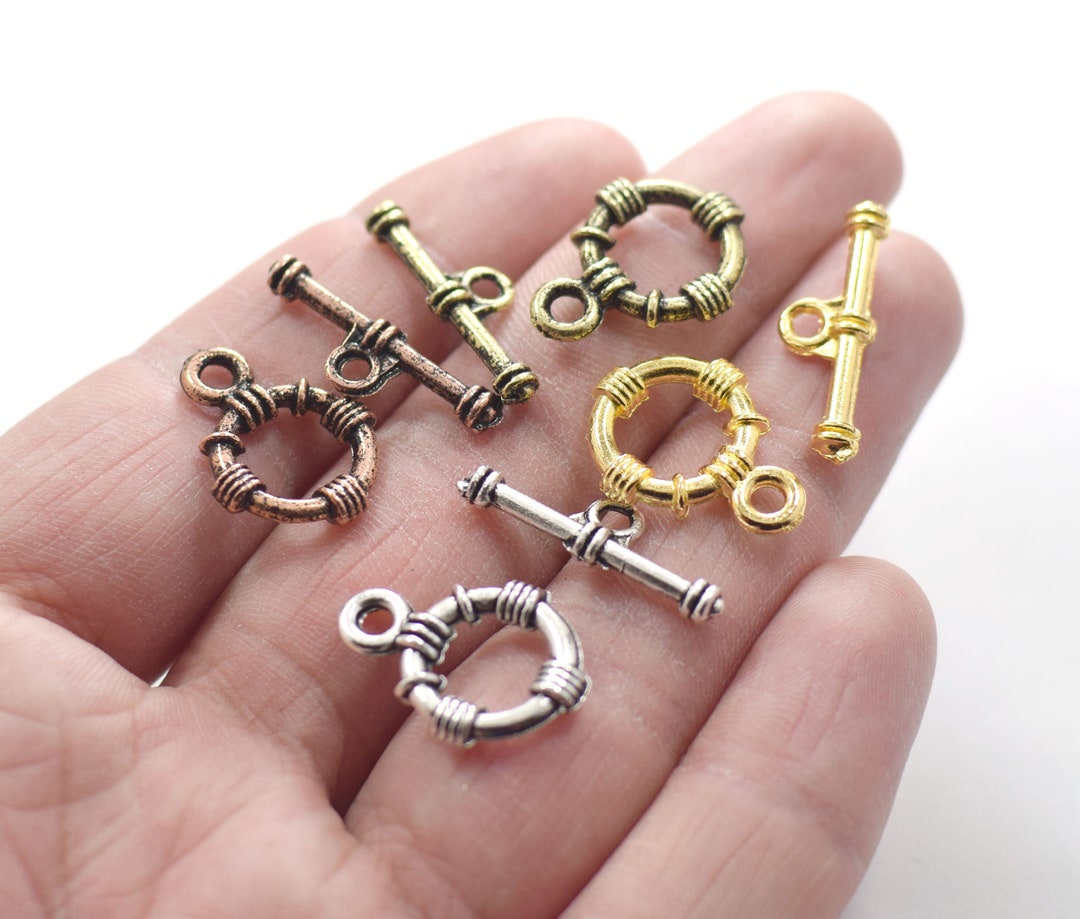 Toggle Clasp, Ring T Bar, T Bar Fasteners, Toggle Clasp, Simple ...