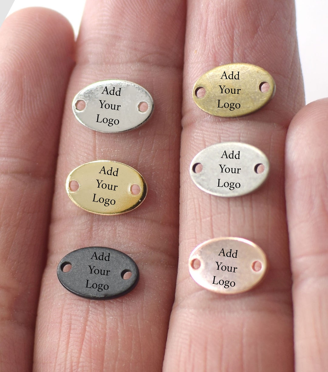 Custom Jewelry Logo Charms -personalized Logo Charms - 0.8 X 7 X 11 Mm ...