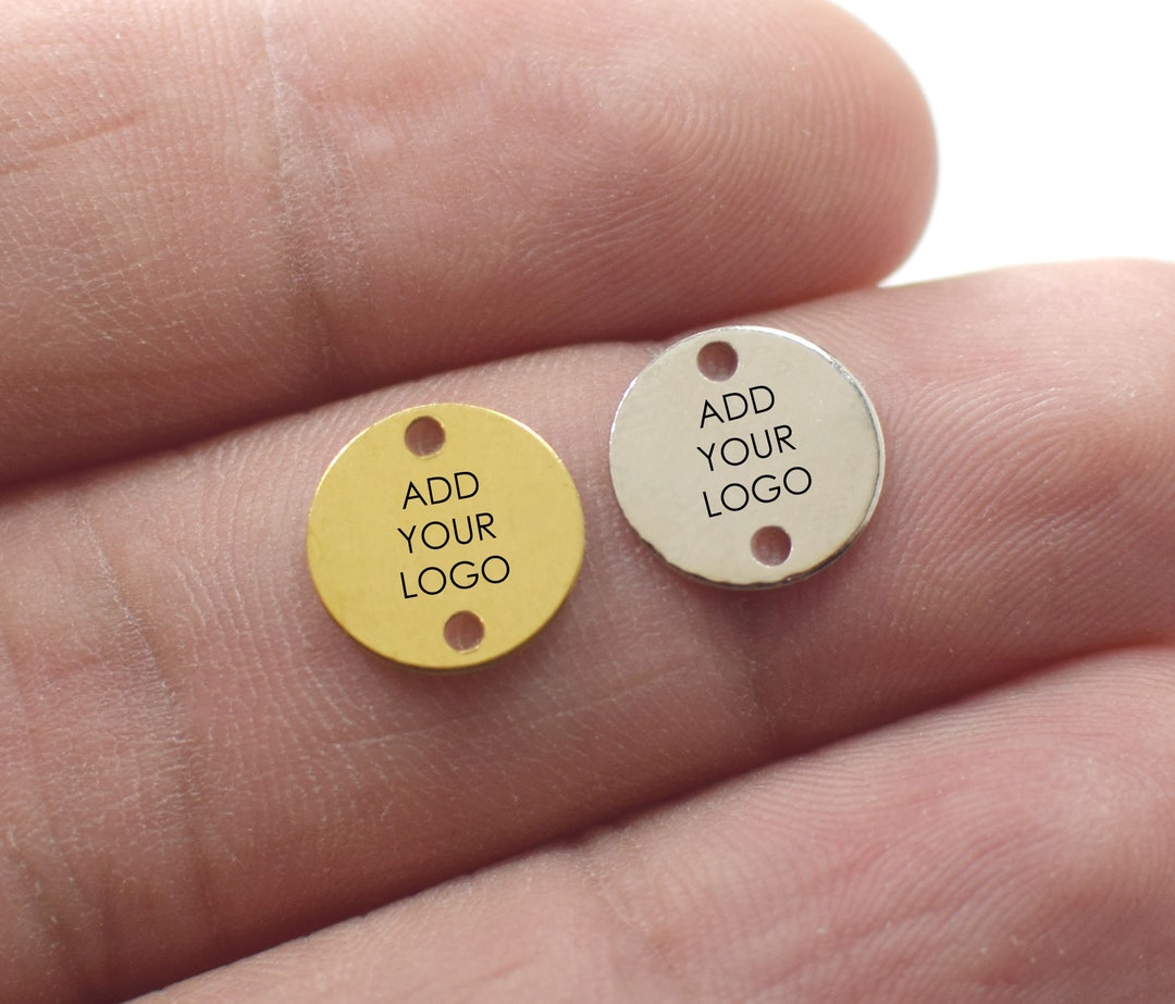 Custom Jewelry Logo Charms -personalized Logo Charms -jewelry Tag ...