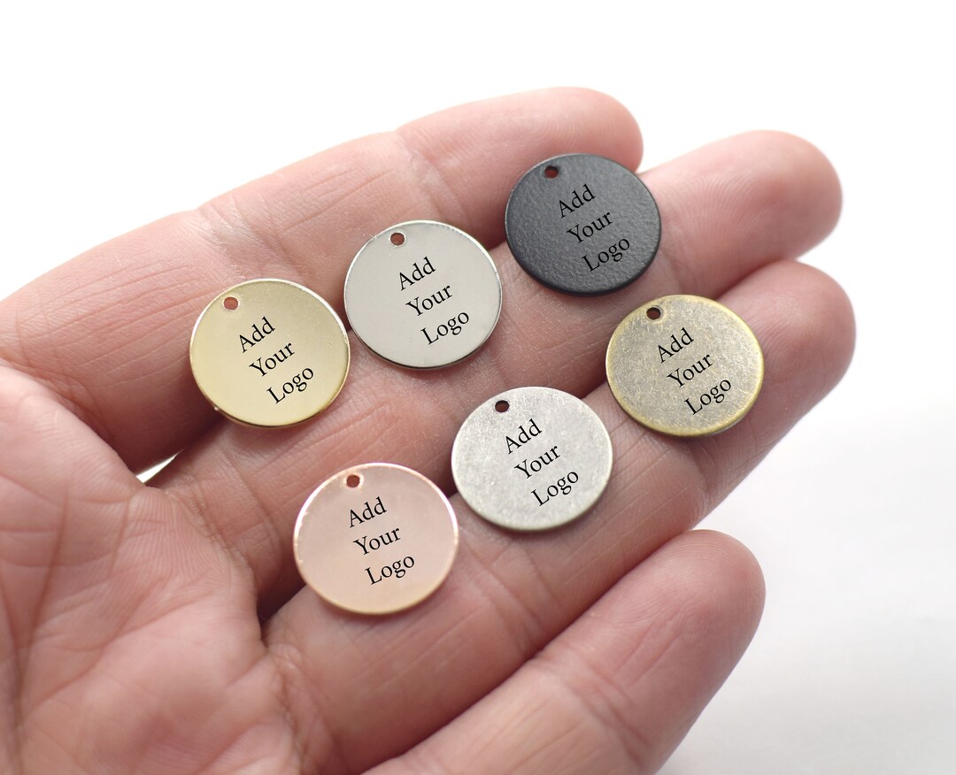 Custom Jewelry Logo Charms -personalized Logo Charms -jewelry Tag ...