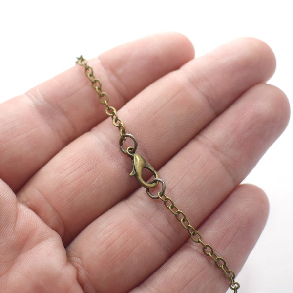 Antique Brass Chains - Etsy