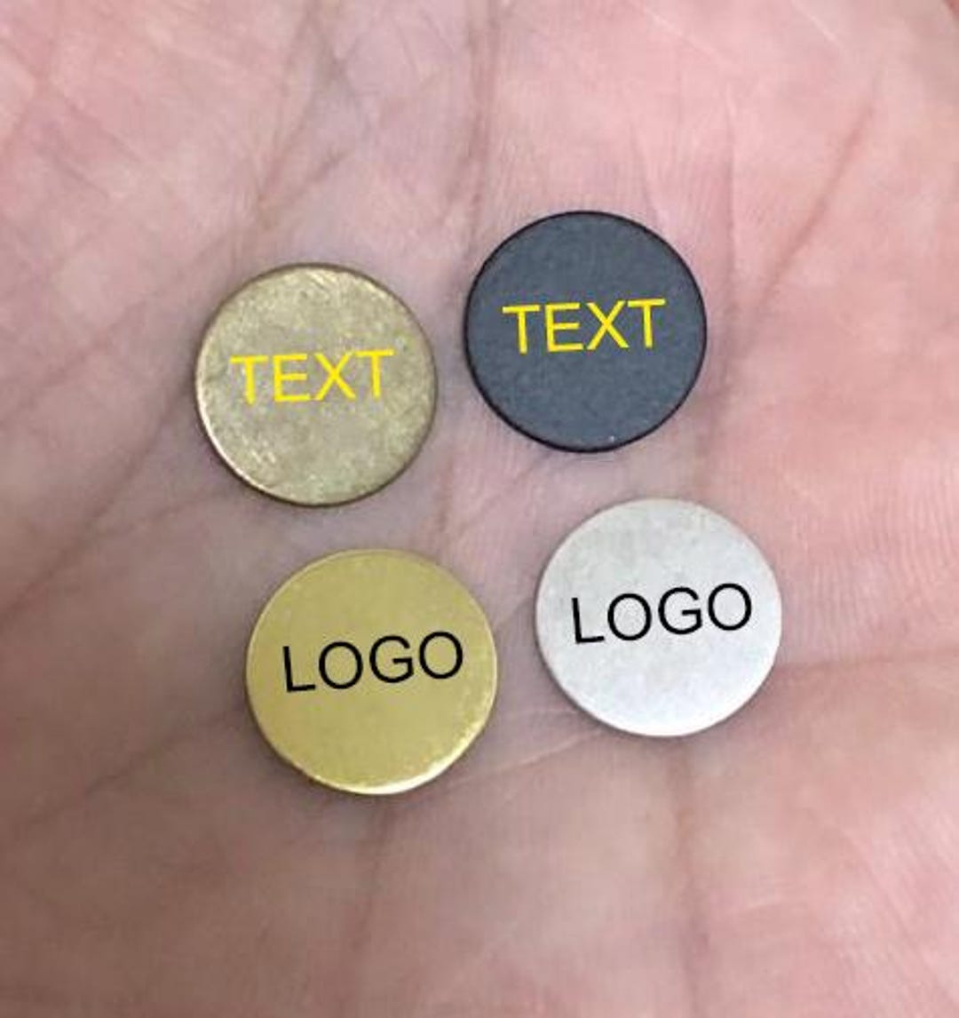 Custom Jewelry Logo Charms -personalized Logo Charms -without Hole Tag ...