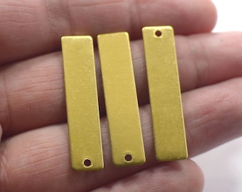 Oblong Rectangle Shape Stamping Name Tag for Bracelets 45x8mm - Etsy