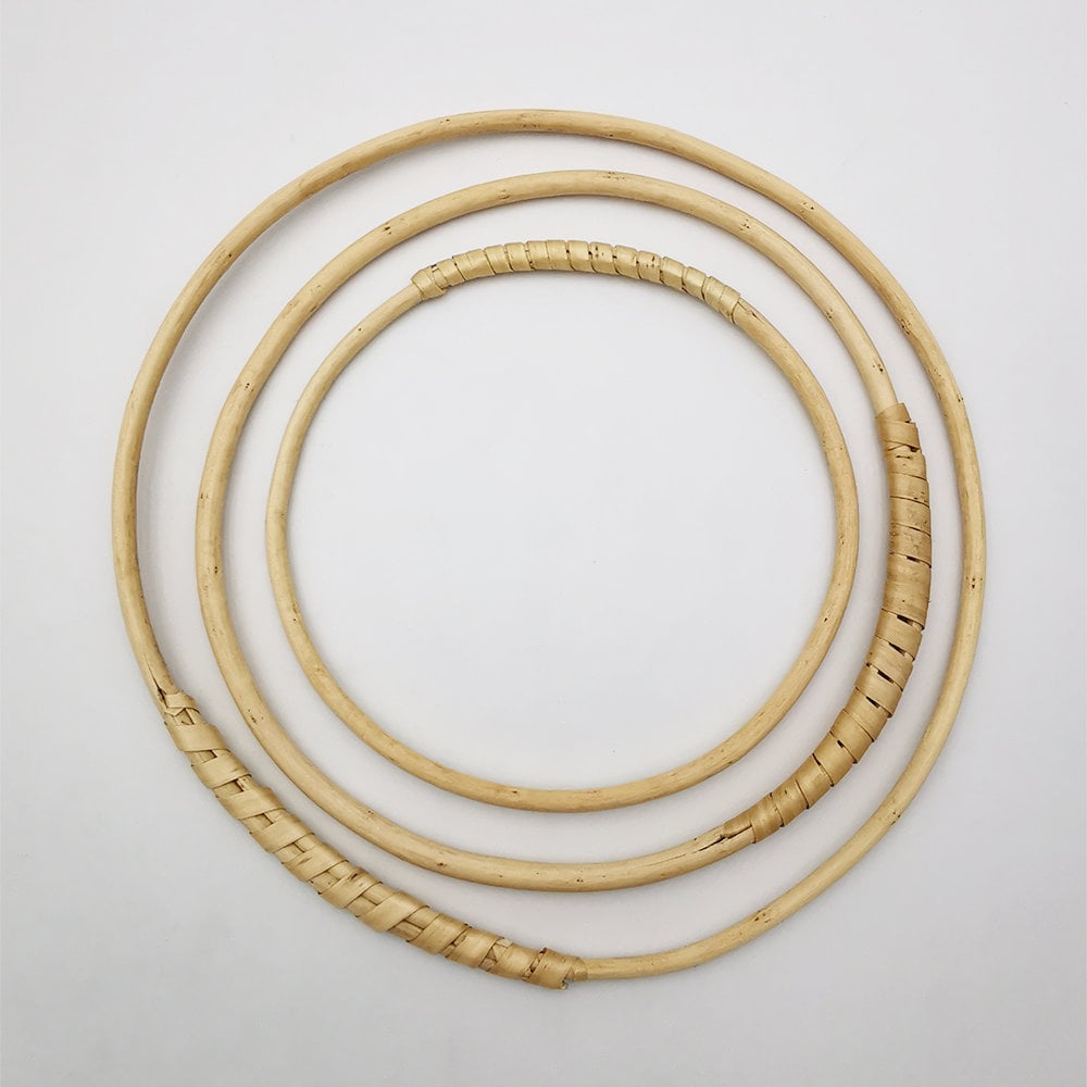 DIY Wicker Circle Ring for Macrame, Hoop, for Dream Catcher, Tree of ...