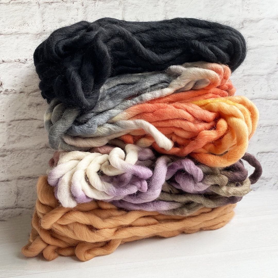 100% Chunky Superwash XXL Wool - 30m / 200g - for Needlepoint or ...
