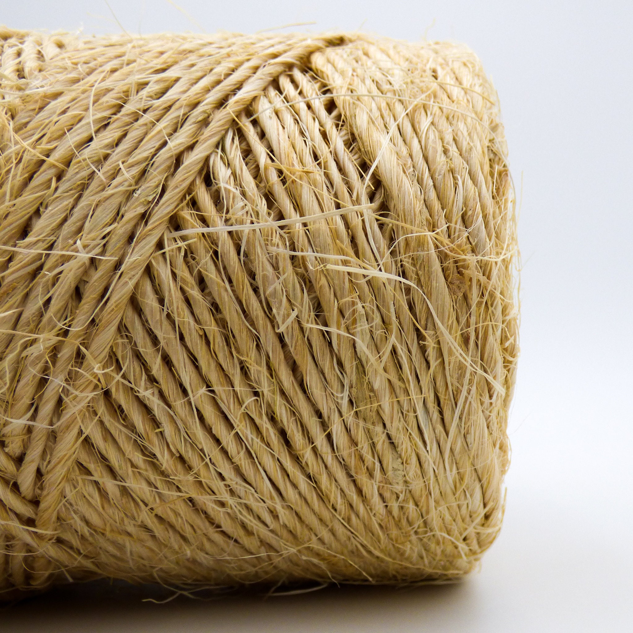 Cuerda de sisal natural de 2 a 12 mm cuerda y cuerda para - Etsy España