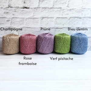 Metallic Gold and Silver Lurex Yarn for Macrame, Glitter Yarn for ...