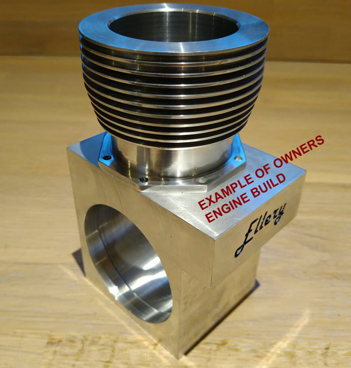 Single Cylinder Gas Petrol Model Engine Plans for 50cc Four Stroke ...