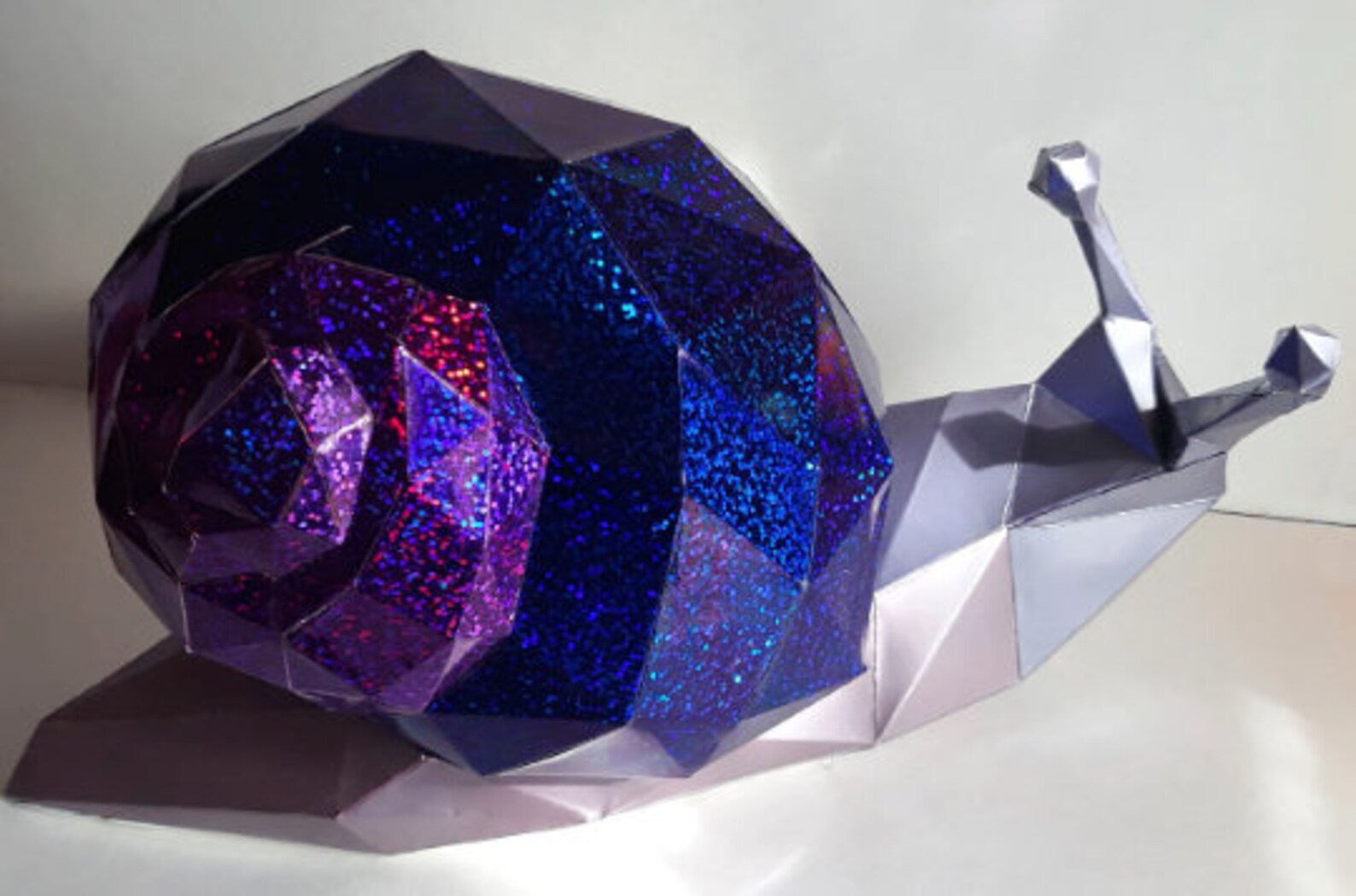 Modèle 3D escargot Papercraft Origami Craft Kit DIY Modèle PDF Origami ...