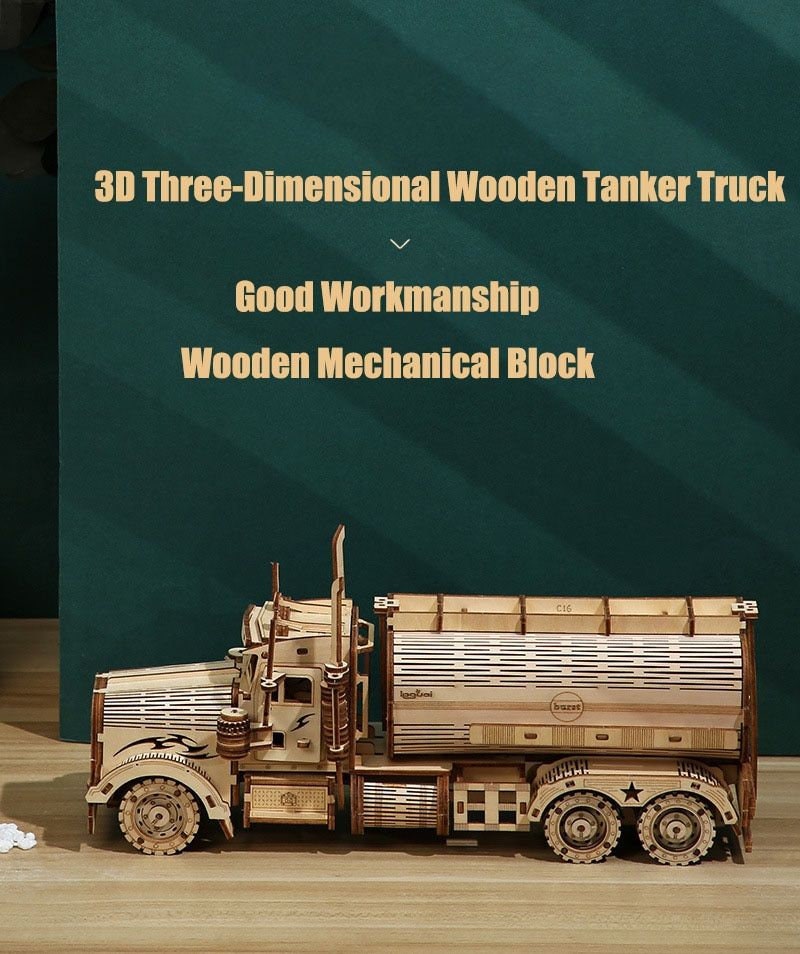 Money Box High Difficulty Truck Puzzle 3D Wooden Puzzle Jigsaw Puzzle ...