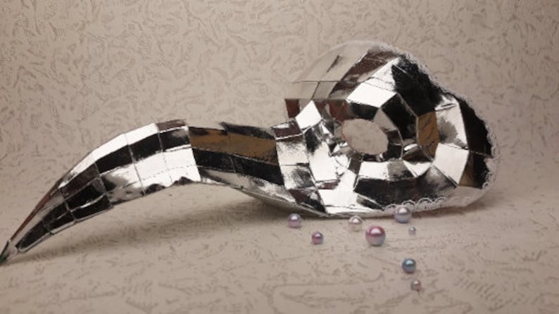 Plague Doctor Mask Papercraft Origami PDF Template DIY Kit - Etsy