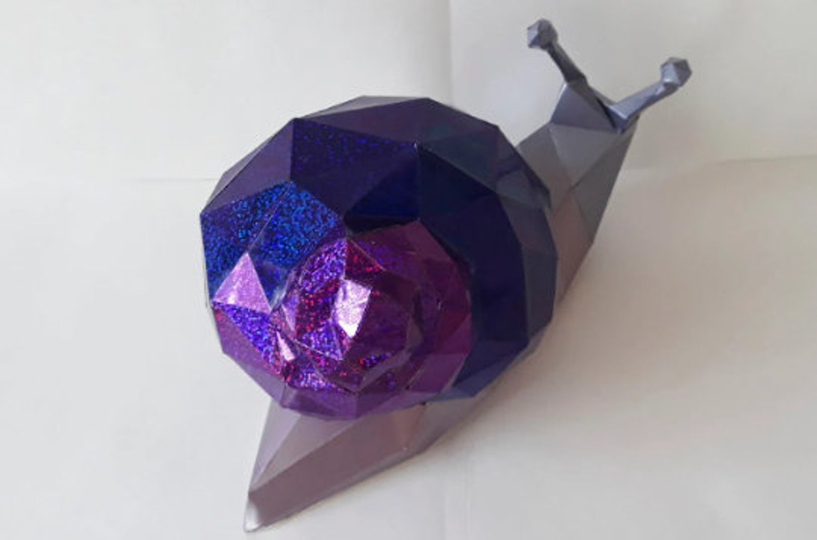 Modèle 3D escargot Papercraft Origami Craft Kit DIY Modèle PDF Origami ...