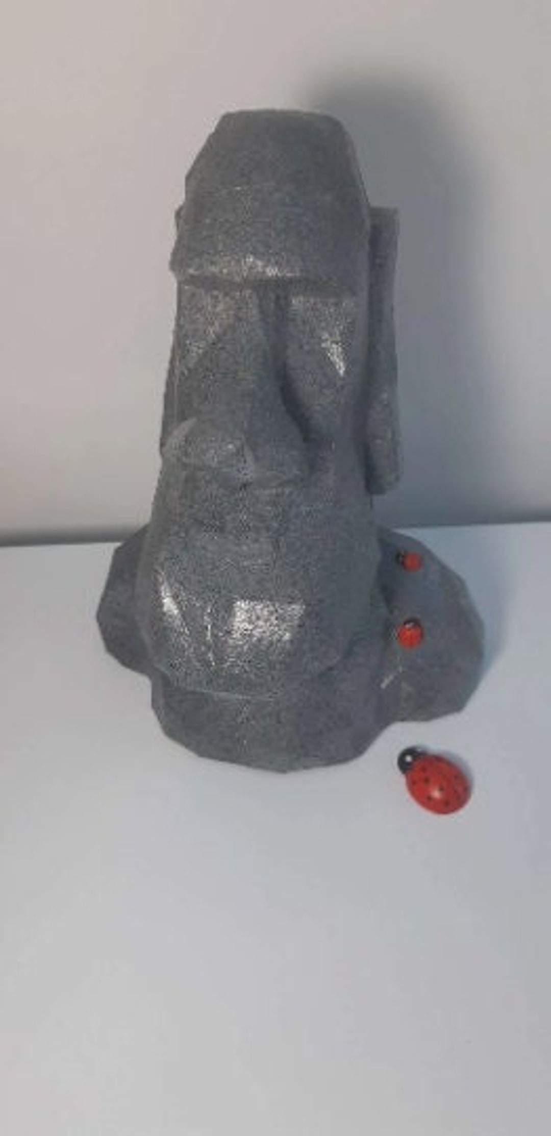 Moai Papercraft Origami Craft Kit DIY PDF Template Moai Statue 3D Model ...