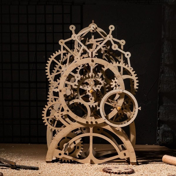 Wooden Clock Kit - Etsy