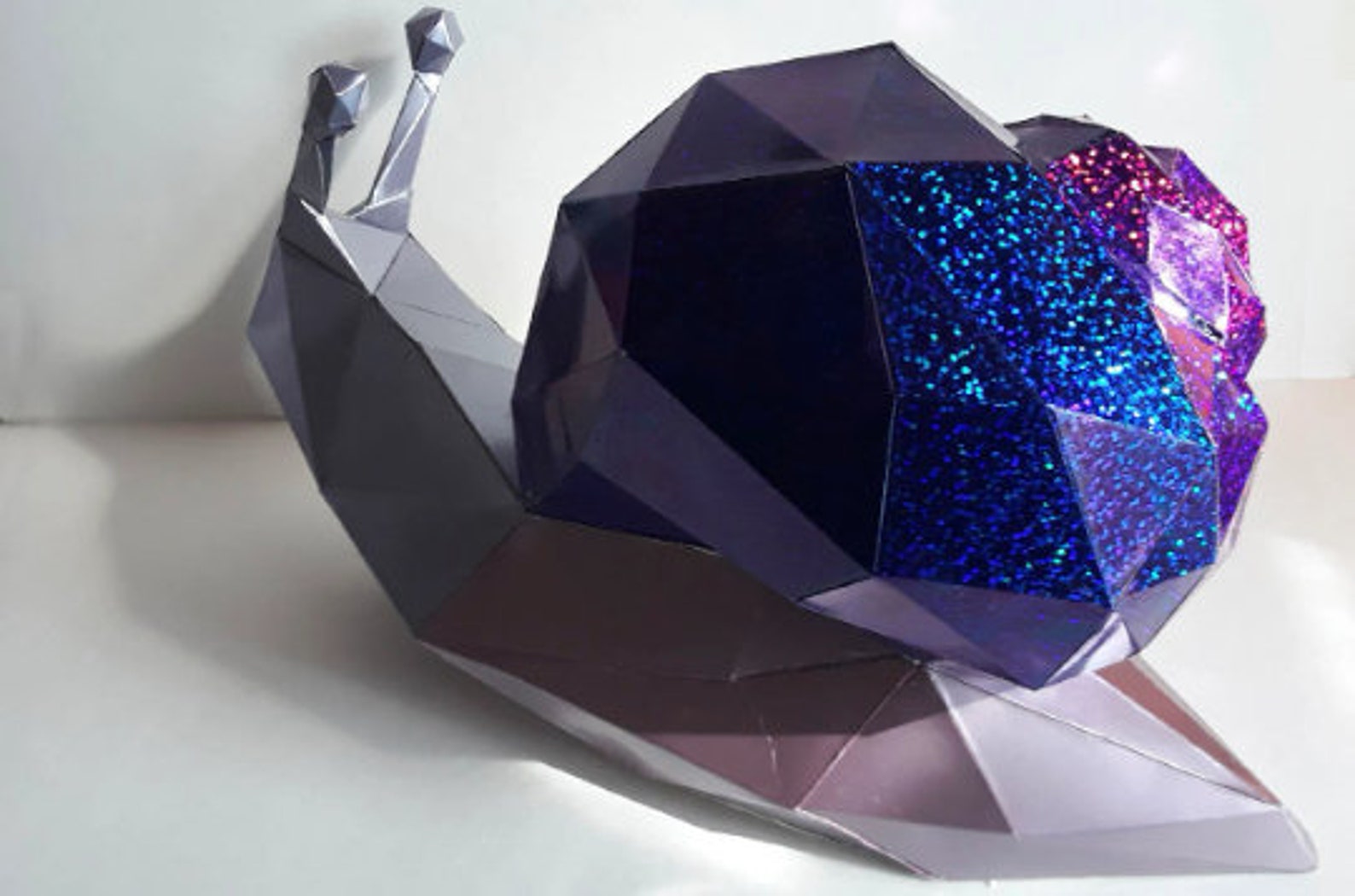 Modèle 3D escargot Papercraft Origami Craft Kit DIY Modèle PDF Origami ...