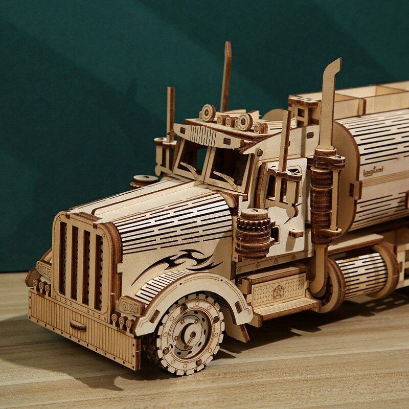 Money Box High Difficulty Truck Puzzle 3D Wooden Puzzle Jigsaw Puzzle ...