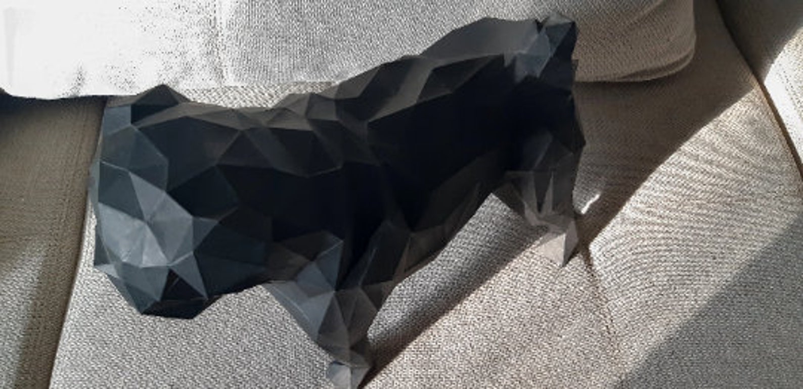 Pug Dog Papercraft Kit DIY PDF Template 3D Model Cute Pug - Etsy