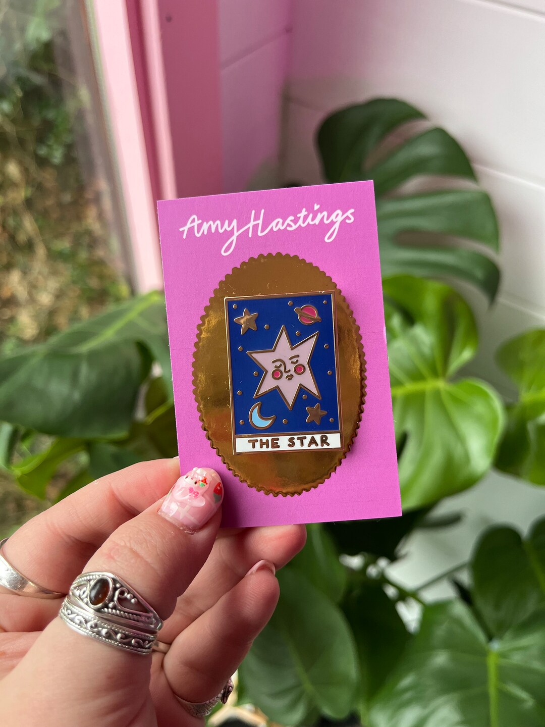 The Star Hard Enamel Pin - Etsy