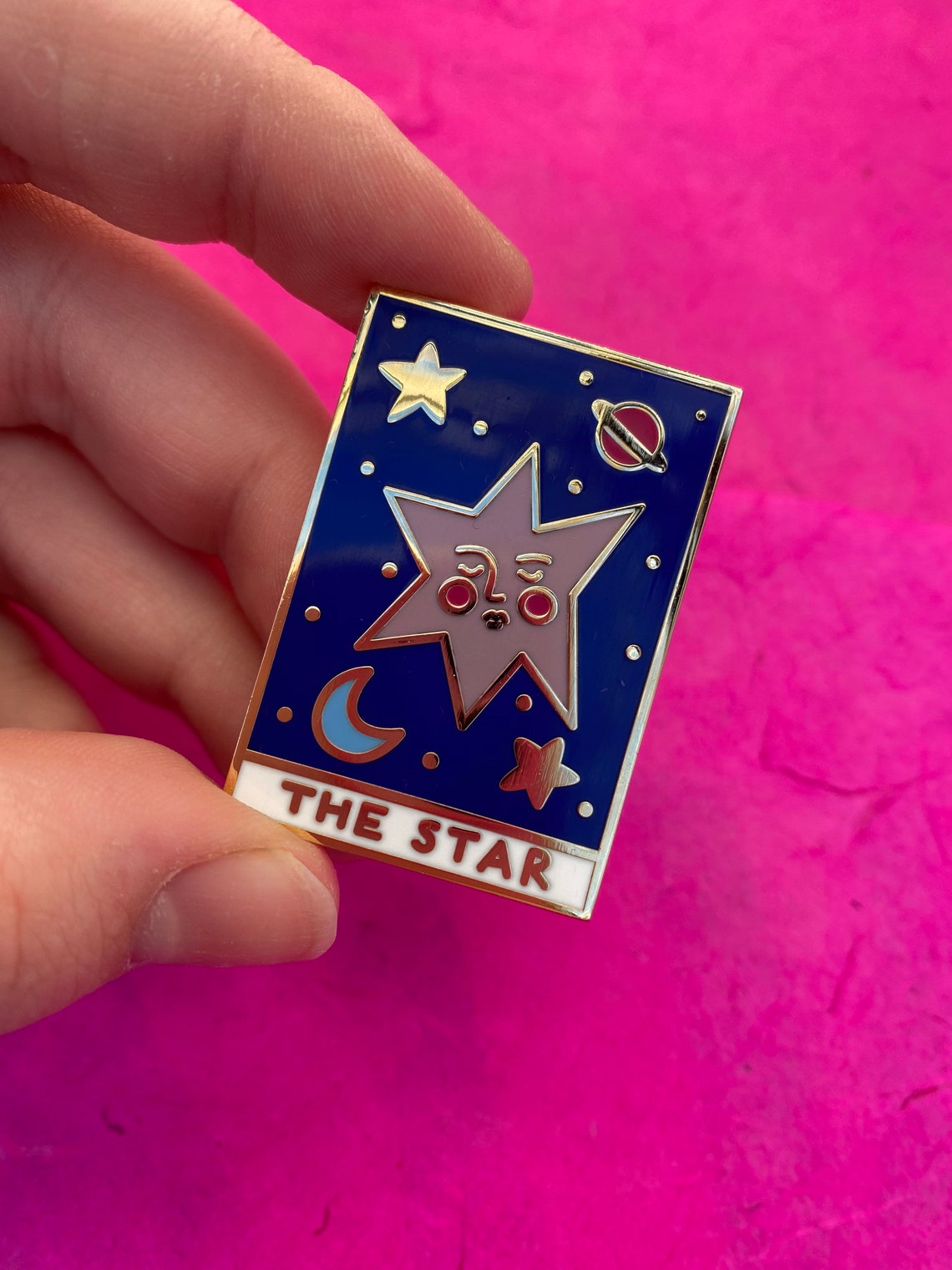 The Star Hard Enamel Pin | Etsy