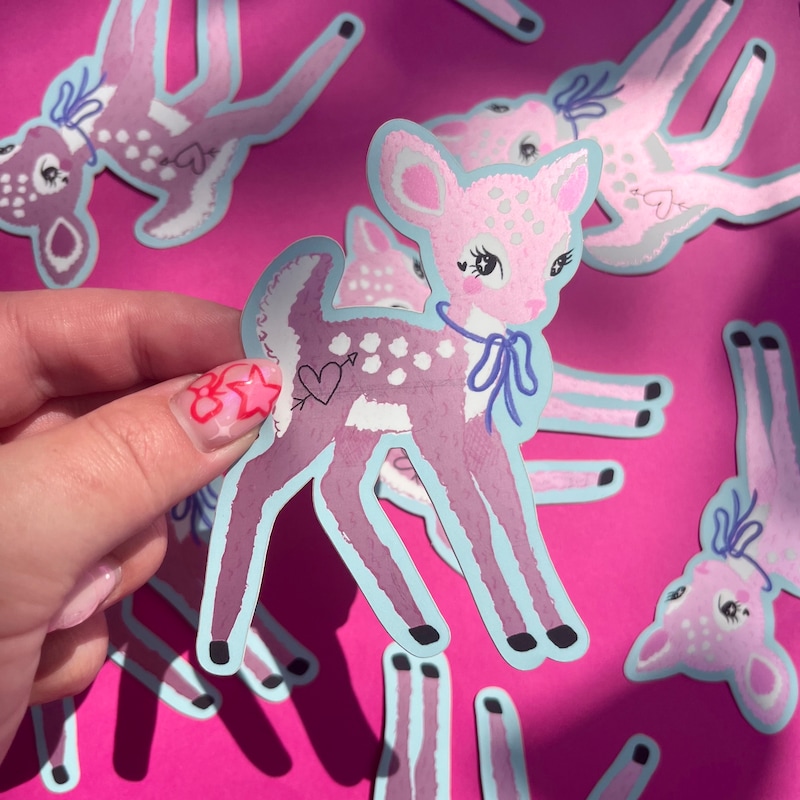 Kitsch Deer - Etsy