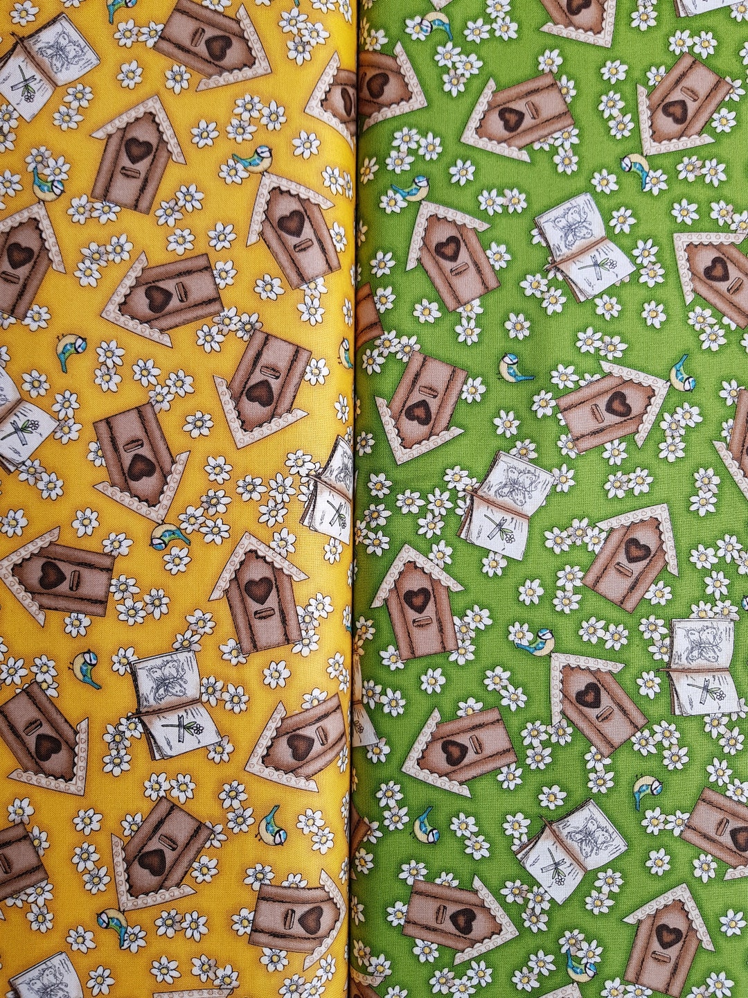 Special Price!!! Santoro Combo Fabric "birds of a Feather" Gorjuss 0.5 ...