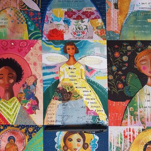 Kelly Rae Roberts for Benartex a Heart Led Life, Panel Multi With 2 ...