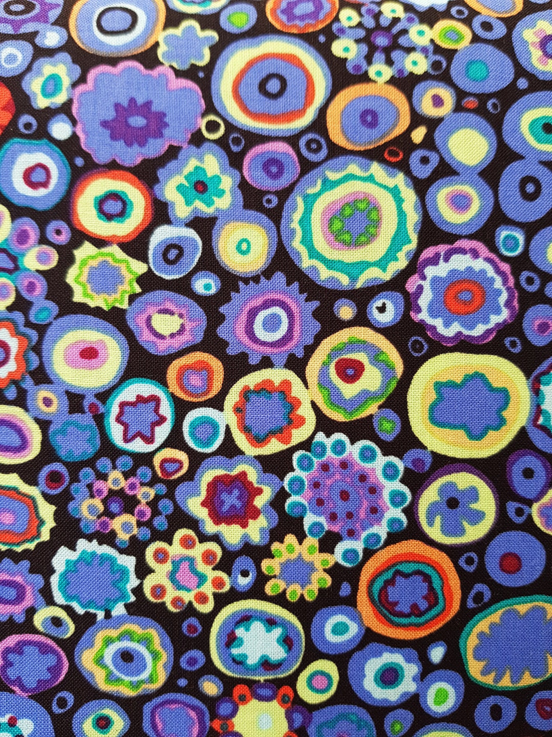 Kaffe Fassett Collective "paperweight" GP20 in Cobalt- 0.5 M X 1.10 M ...
