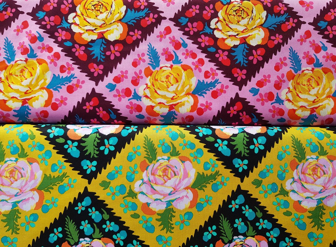 Anna Maria Horner for Free Spirit, "fluent" - the Rose Tile - PWAH19 in ...