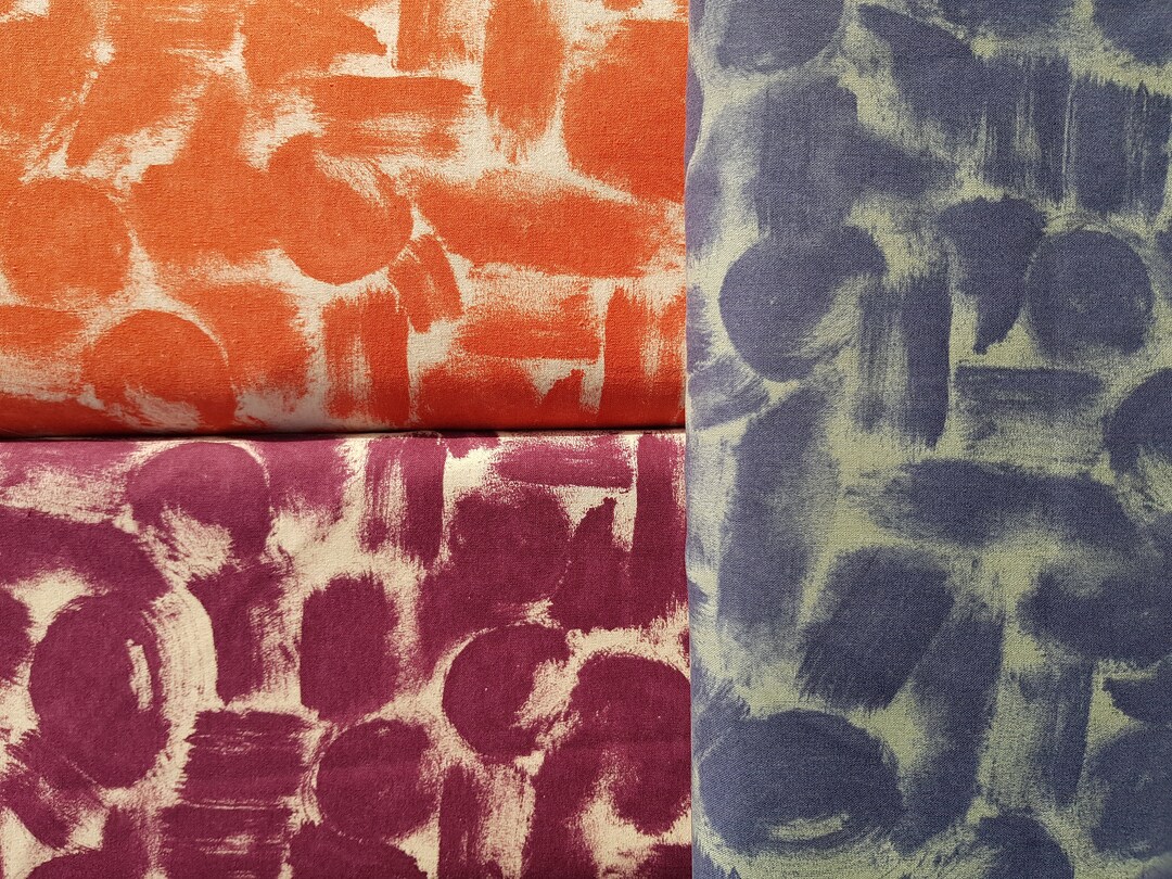 Cotton+steel "glory" by Megan Carter of Harmony in 3 Colors 0.5 M X 1. ...