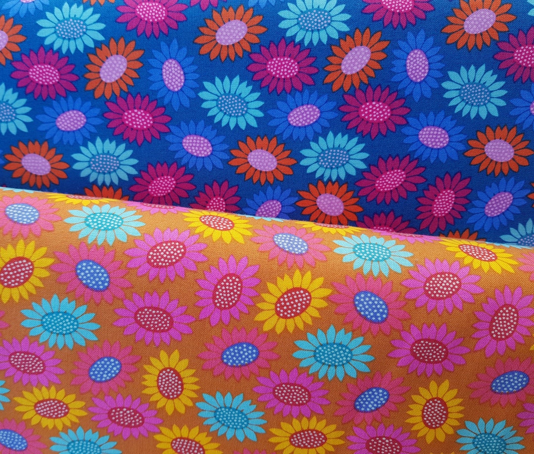 Anna Maria Horner for Free Spirit ,"bright Eyes" - Picky PWAH 159 Blue ...