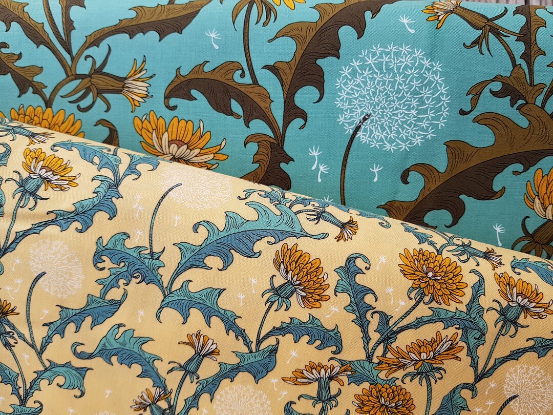 Rachel Hauer for Free Spirit, "forest Floor" - the Dandelions "in Small ...