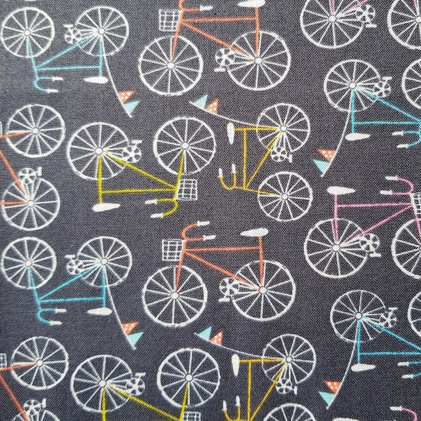 Bicycle Fabric - Etsy UK